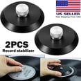 2Pcs POM Turntable Disc Stabilizer Record Weight Clamp LP Vinyl ...