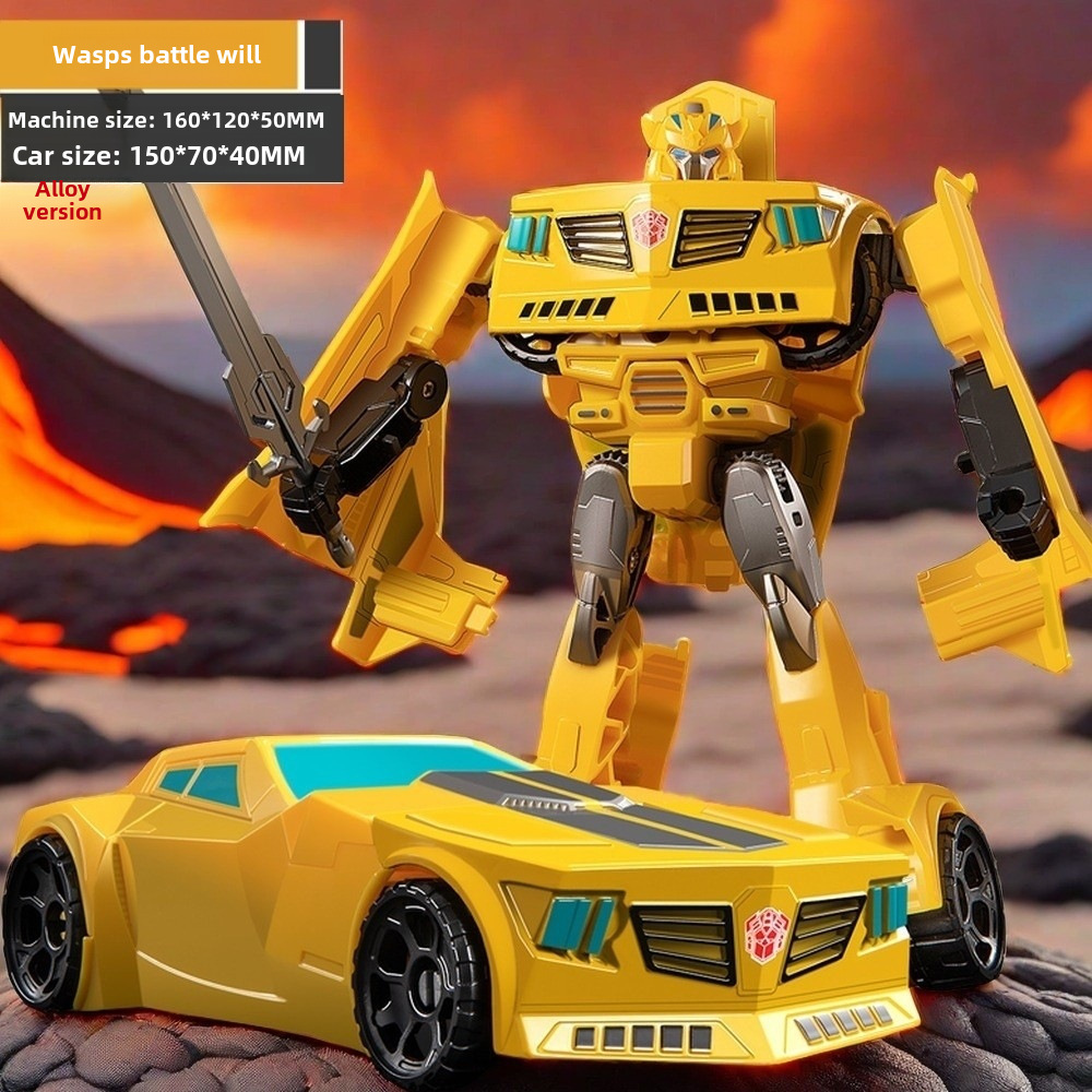 Modelo de coche de juguete de deformación, robot King Kong, versión de ...