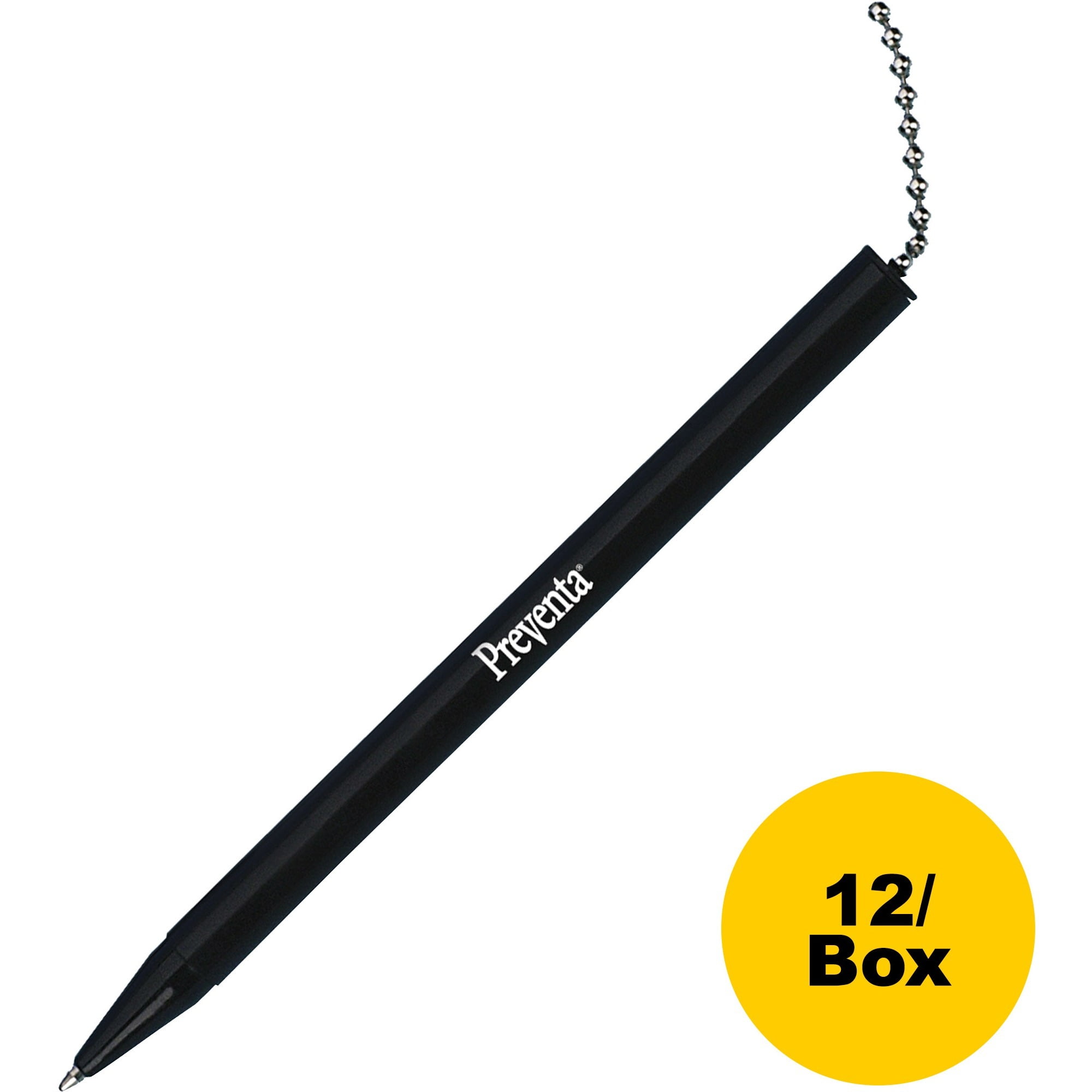 PM Company Replacement Pen f/Deluxe Counter Chain 12/BX BK Barrel/Ink ...