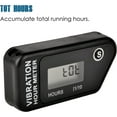 Runleader HM016B Black Digital Hour Meter for Golf Cart Tractor ...