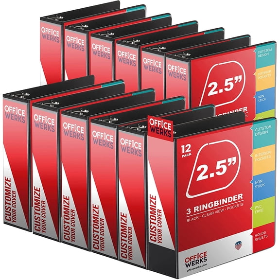 Magnetic 3 Ring Binder Locking Mechanism – 10 Pack – for Hanging 8.5 x ...