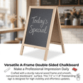 A Frame Sign – Double Sided Chalkboard Sign, 7.5"x11.8" Freestanding ...