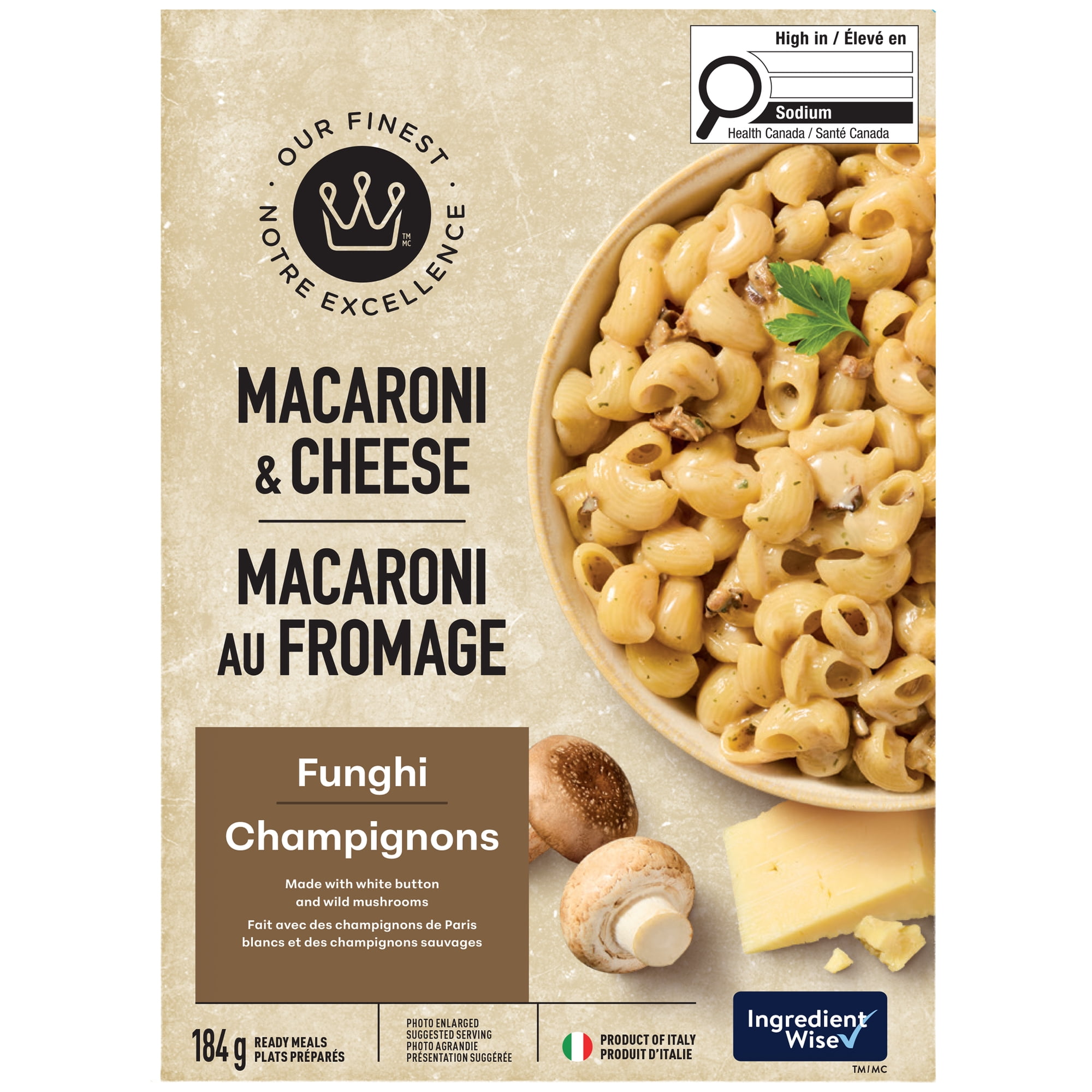Click here for Our Finest Funghi Macaroni & Cheese prices