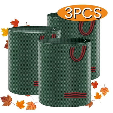 Pilntons 2 pack 53 SSF20 gallons Leaf Collector Reusable Yard waste ...