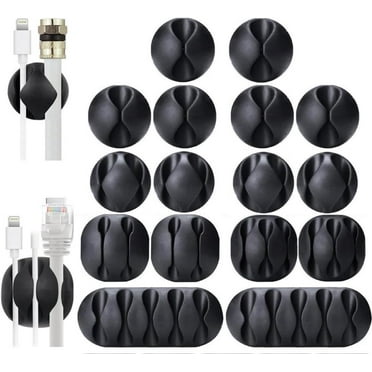 3 Pack Cord Organizer, 360°Rotating Twist-Lock Magnetic Cable ...