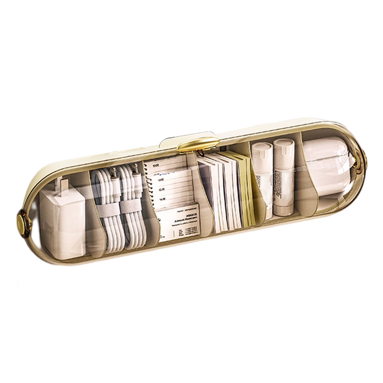 Hesroicy Dustproof Data Cable Storage Box - Transparent Visible Design ...