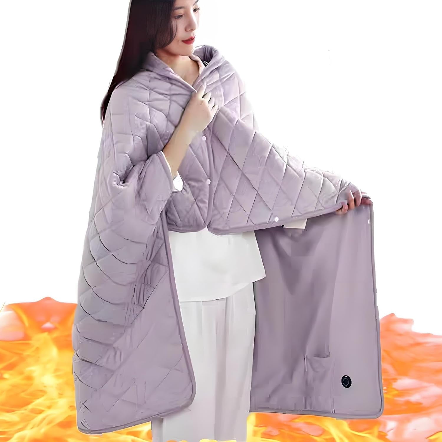 Click here for Xinyu Cordless Heated Blanket  Wearable Soft Outdo... prices