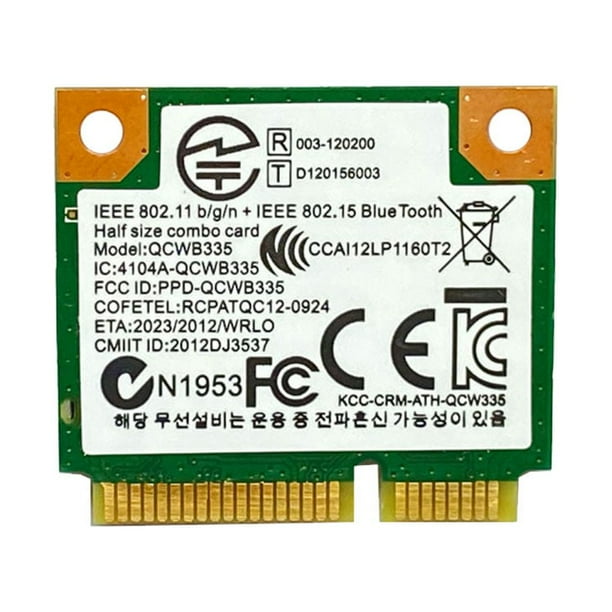 Clairlio QCWB335 Half Mini PCIe WiFi Bluetooth-compatible 4.0 Adapter ...