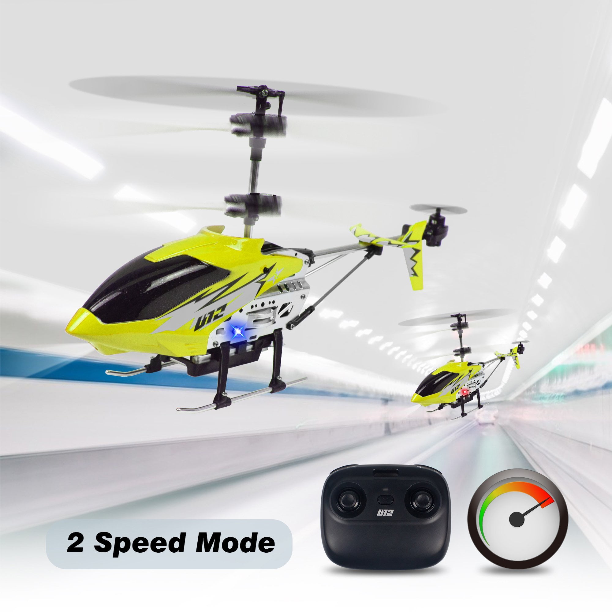 Buy U12 Mini Metal RC Helicopter Remote Control Helicopter with ...