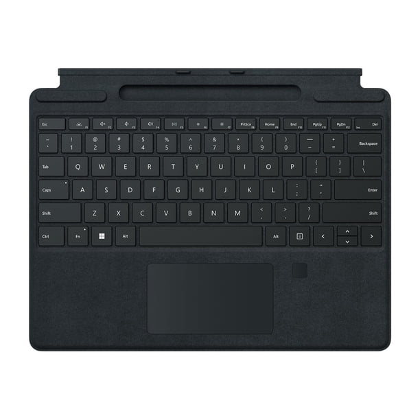 Microsoft Surface Pro Signature Keyboard with Fingerprint Reader ...
