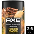 Axe Fine Fragrance Collection Men's Deodorant Stick, Golden Mango ...
