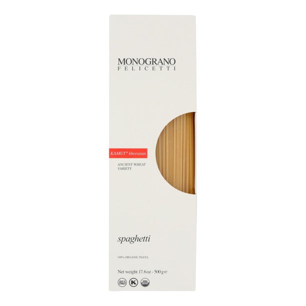 Monograno Felicetti Spaghetti Kamut Pasta, 17.6 Oz - Walmart.com