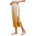 Bbyeadc Women's Tear Away Breakaway Capri Pants for Post Surgery ...