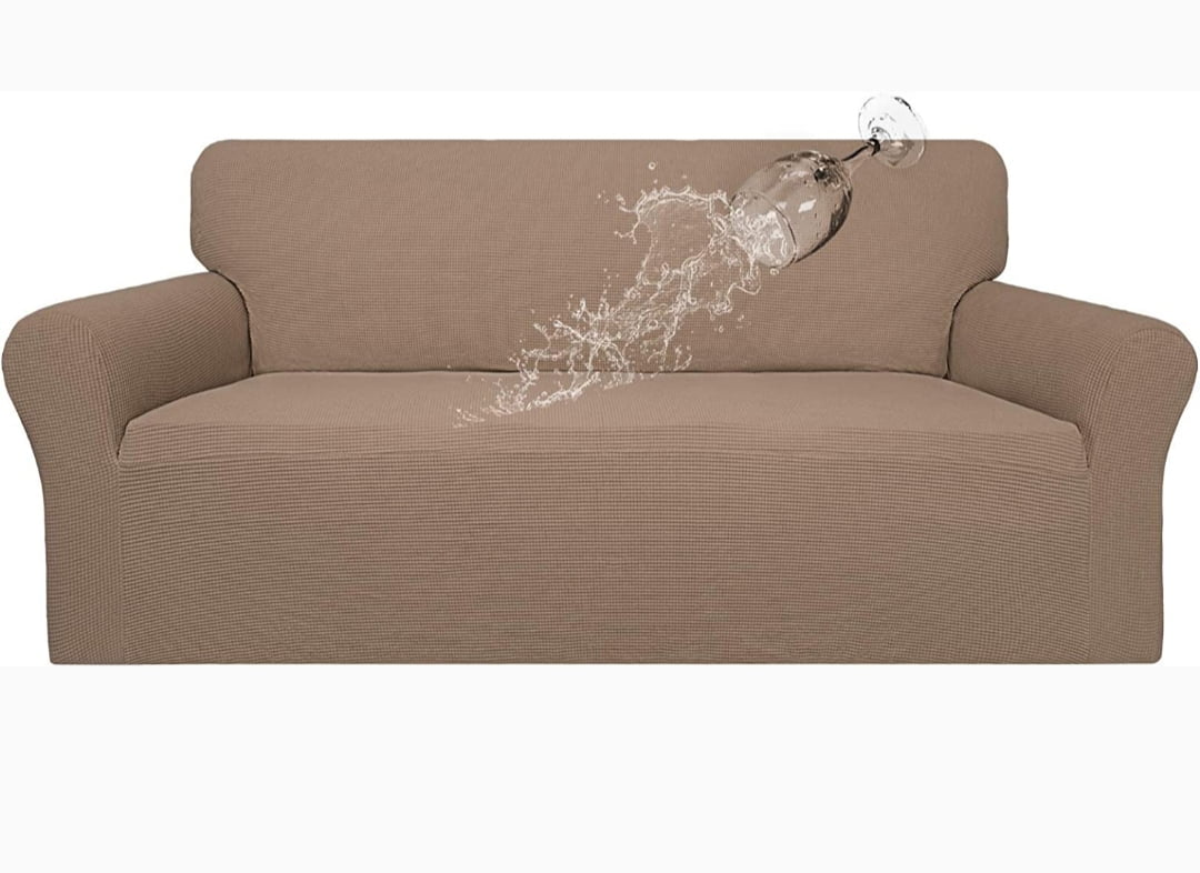 Protector Cubre Salas B.KIND & BEYOND Stretch 3 Piezas Ajustables Camel ...
