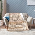 Boss Lady Appreciation Blanket Gift Throw Blanket Cozy Soft Boho Floral ...