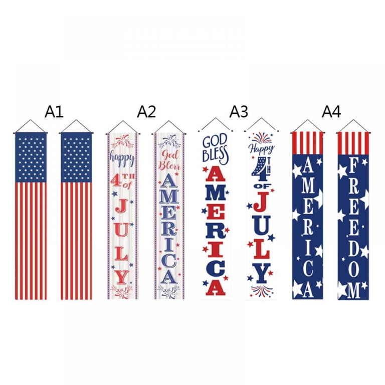 American Vertical Banner