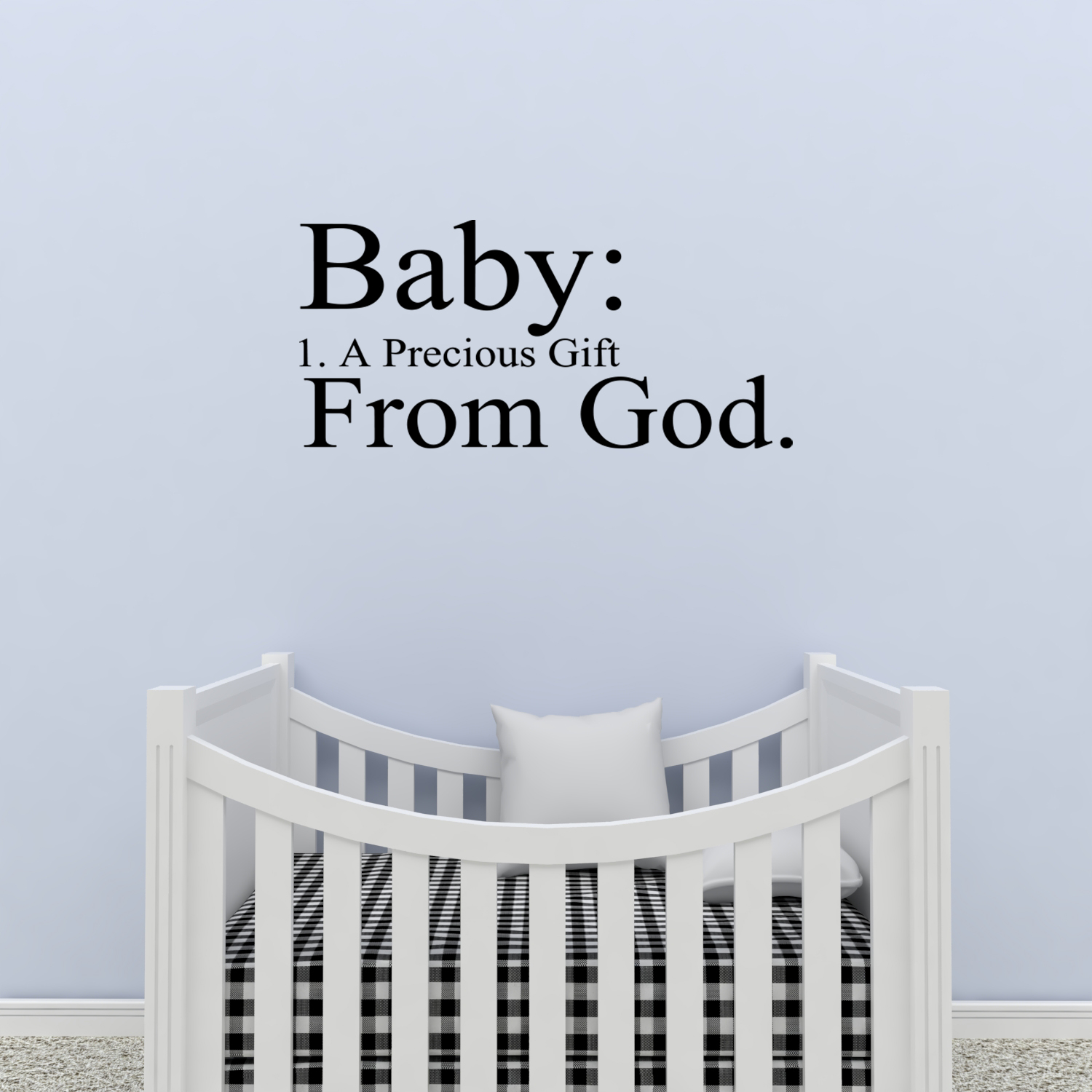 Wall Decal Quote Baby 1 A Precious Gift From God C50 L Walmart wall-decal-quote-baby-1-a-precious-gift-from-god-c50-l-walmart