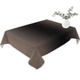 Brown Black Ombre Table Cloth Waterproof Tablecloths, Modern Gradient ...