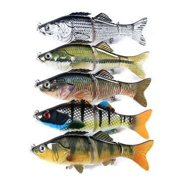 Fishing Lures Multi Jointed Fish Fishing Kits Slow Sinking Lifelike ...