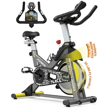 Titan Fitness Indoor Workout Cardio Stationary Fan Bike, 114 LB, Black ...