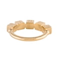 Fendi Fendigraphy Letters Gold Metal Ring Size Medium - Walmart.com