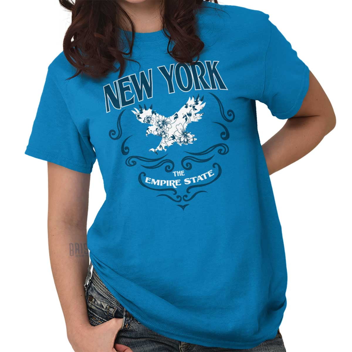 Brisco Brands Brisco Brands New York Empire Bird Of Ny T Lady