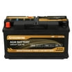 EverStart Platinum BOXED AGM Automotive Battery, Group Size H5 / LN2 ...