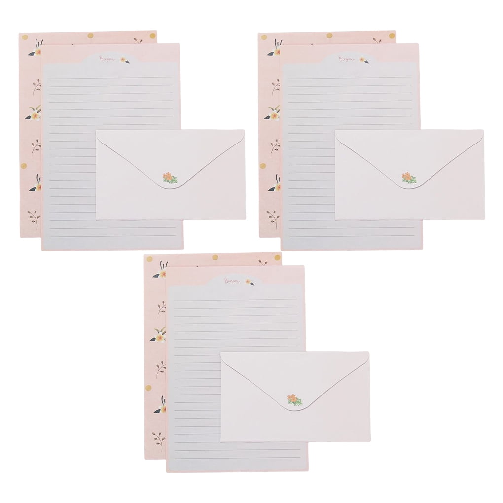 TureClos Envelope Kawaii Writing Stationery Paper Letter Papers ...