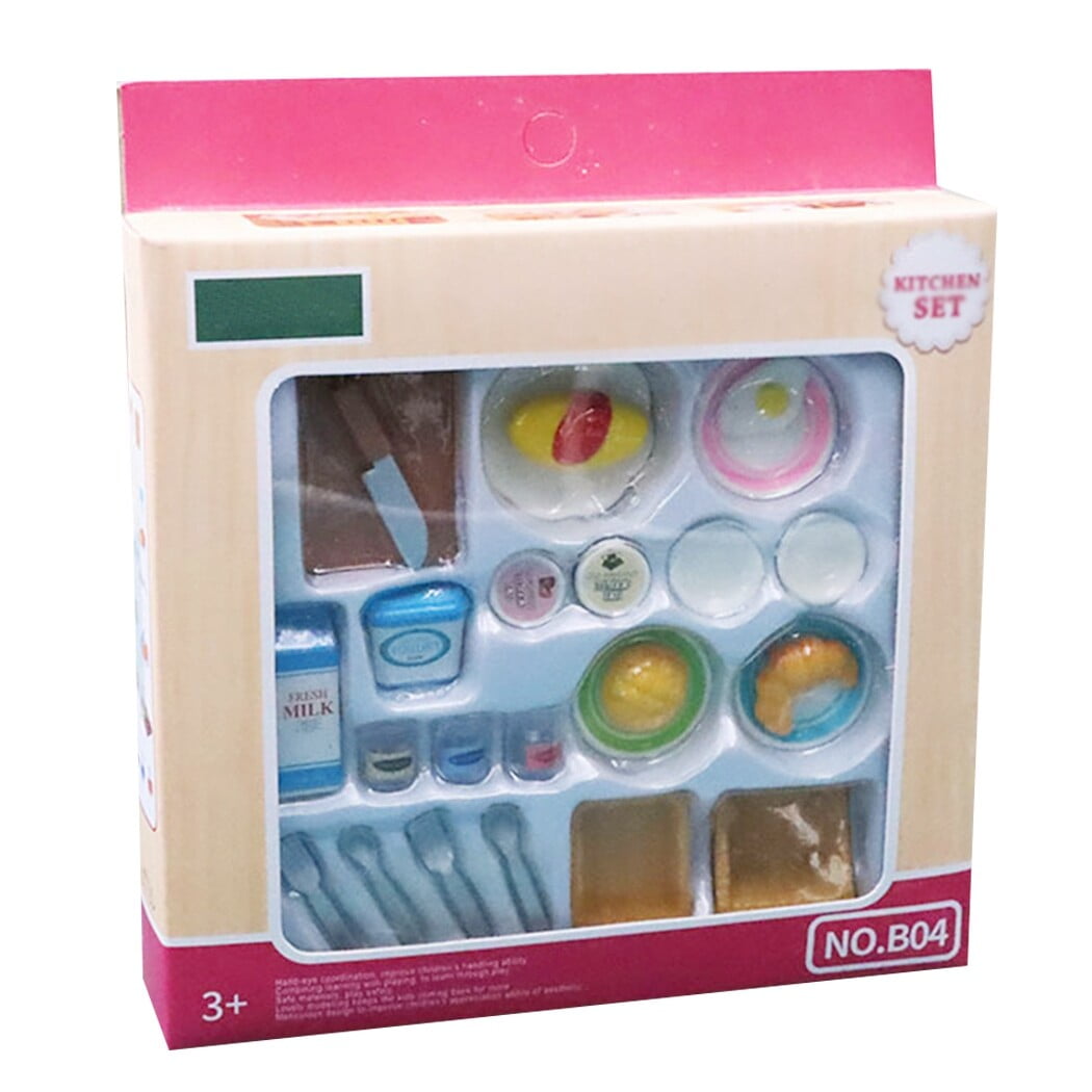 Click here for Coofit Miniature Food Toy Set: Mixed Mini Pretend... prices