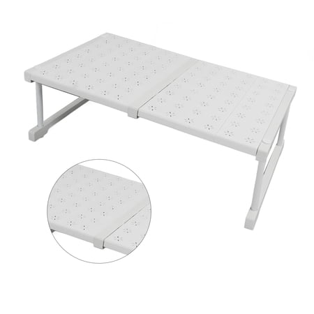 Expandable Closet Shelf Storage Rack Vegetable Retractable Layered ...