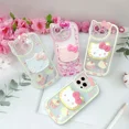 Sanrio Hello Kitty Stand Phone Cases For iPhone 16 Pro Max Original ...