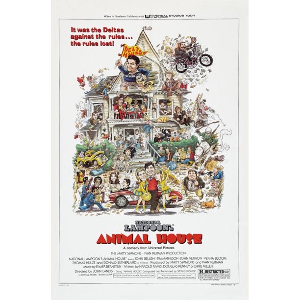 Animal House Movie Poster 16x24 Unframed, Age: Adults Best Posters ...
