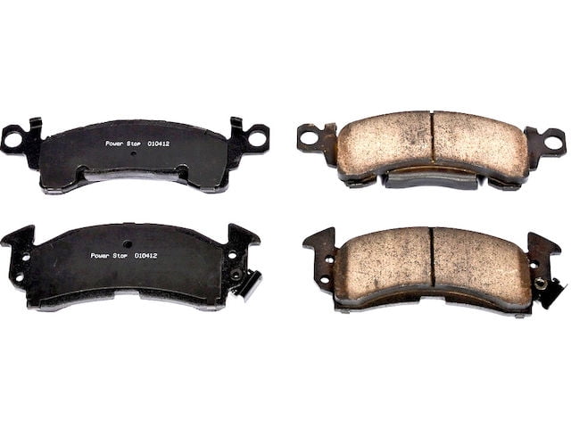 Front Brake Pad Set - Compatible with 1975 - 1986 Chevy C10 1976 1977 ...
