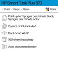HP Smart Tank Plus 570 Wireless All-in-One Ink Tank Printer with 2 ...
