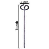 Sandbaggy 6-inch Circle Top Pins~ Landscape Staples SOD Staples Garden ...