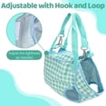Dog Carrier Bag,Breathable Canvas Legs Out Travel Pet Backpack with ...