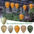 Wasp Nest Deterrents Waterproof Fake Hornets Nest Yellow Jacket Trap ...