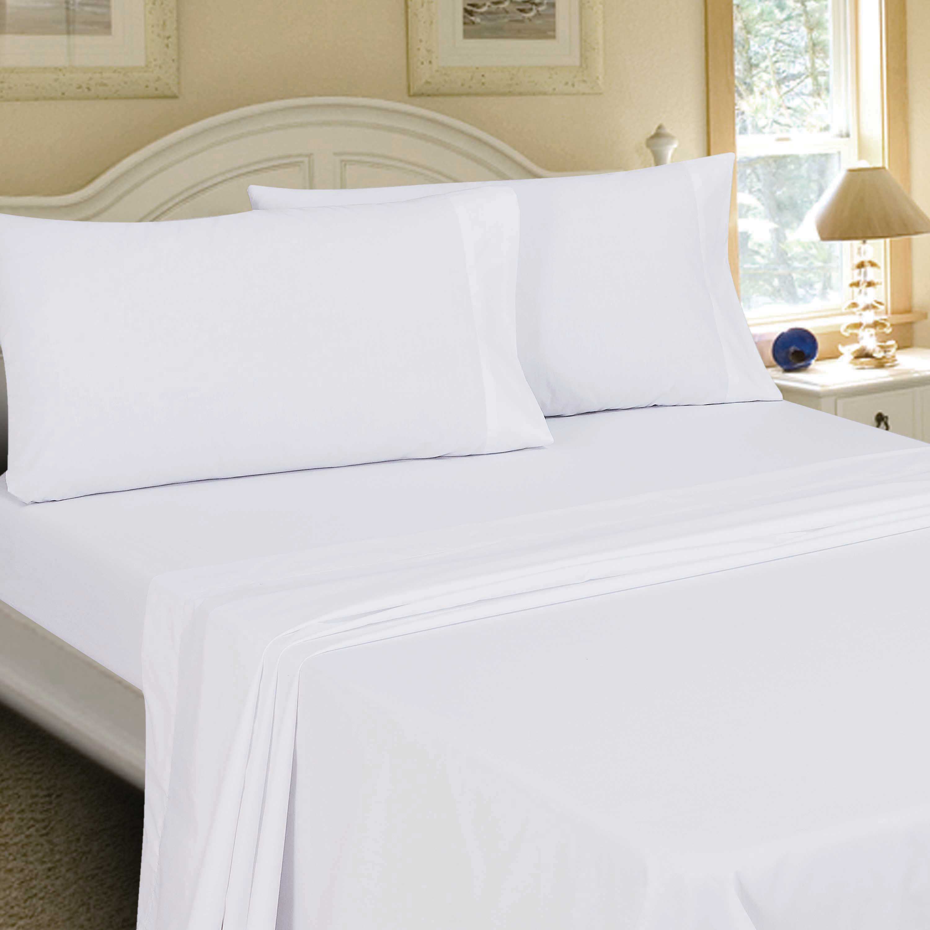 Mainstays 200 Thread Count Bed Sheet Set 1 Each Walmart Mainstays 200 Thread Count Bed Sheet Set 1 Each Walmart