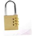 1pc 4 Outdoor Padlock Digital Padlock Suitcase Lock 4 Dial Number Lock ...