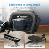 MERACH Indoor Gym Water Rowing Machine, 16 Levels, Bluetooth, App ...