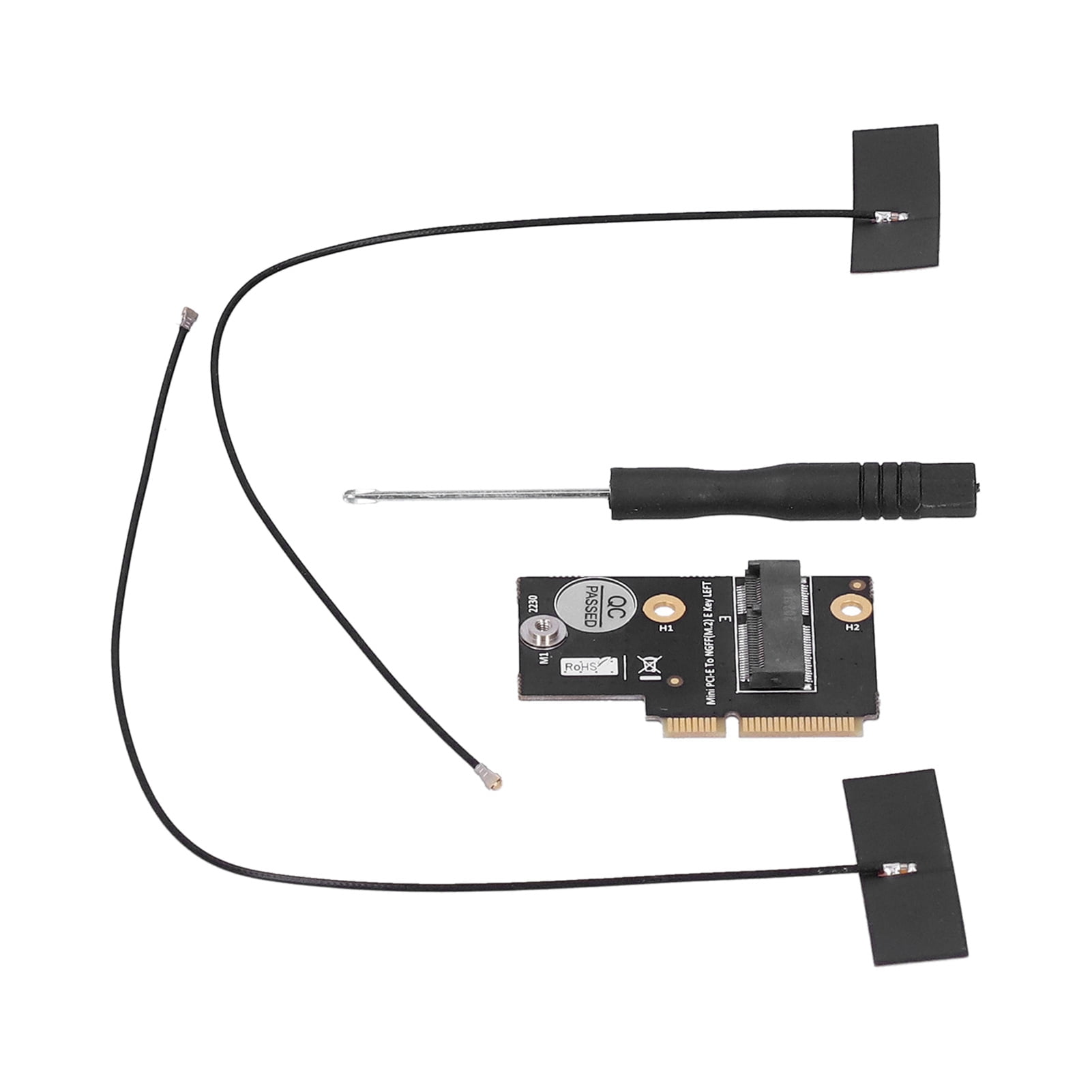 Adaptador Mini PCI-E a M2 ANGGREK NGFF Key E a Mini PCI-E de Baja ...