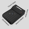 SJXHJH Car Armrest Organizer With Tissue Holder & Memory Foam Cushion ...