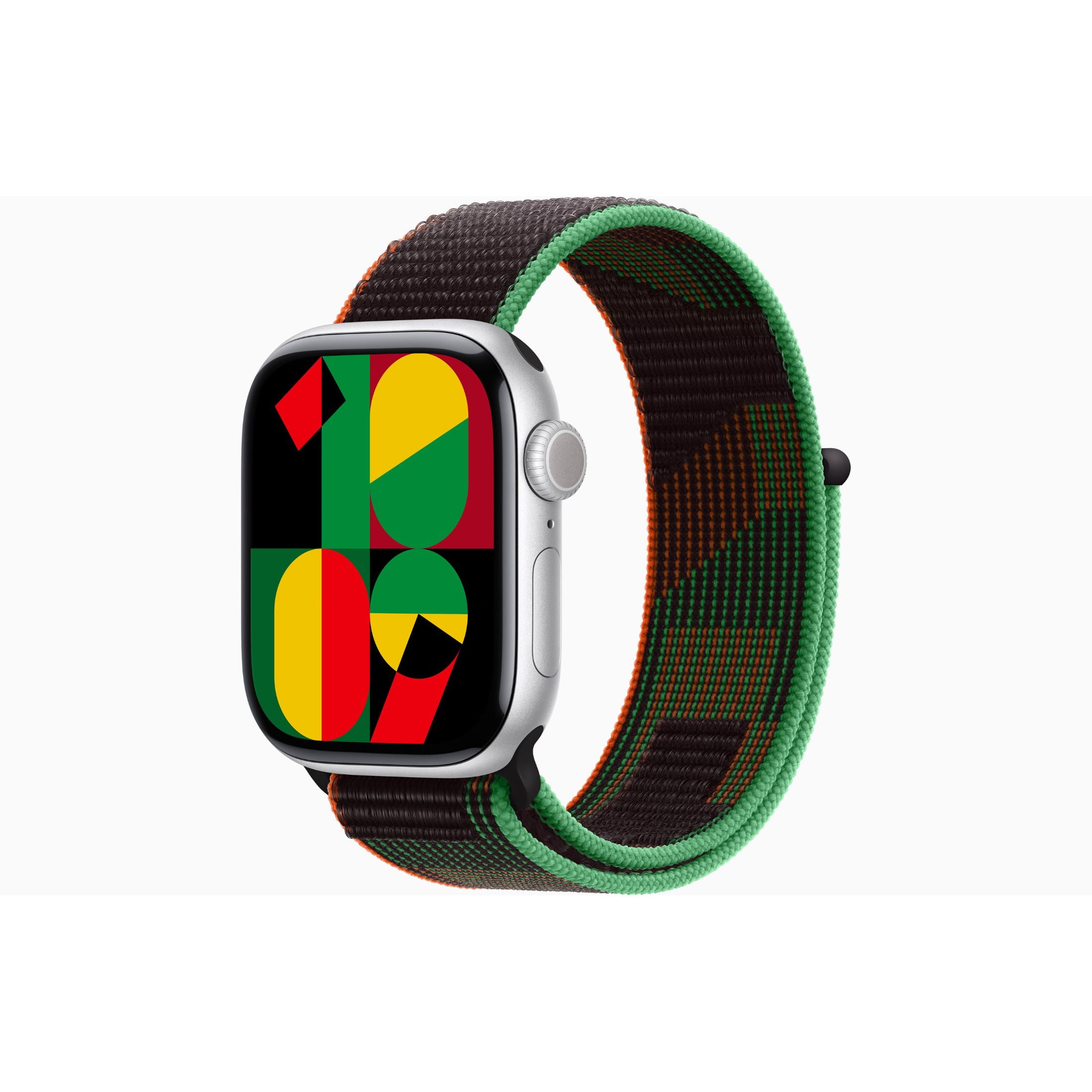 Restored Apple Watch Series 10 GPS 46mm Silver Aluminum Case with Black ...