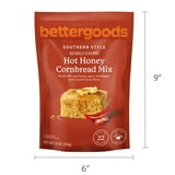 bettergoods Southern Style Hot Honey Cornbread Mix 16 oz Easy Bake in ...