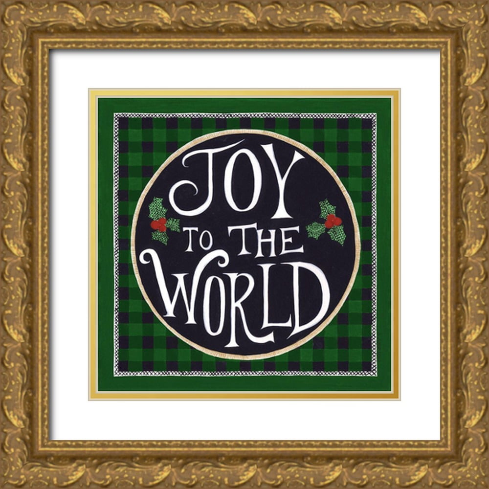 Shamp, Cindy 20x20 Gold Ornate Wood Framed with Double Matting Museum ...