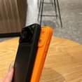 Simple Solid Matte Color Camera Protect Phone Case for iPhone (Red ...