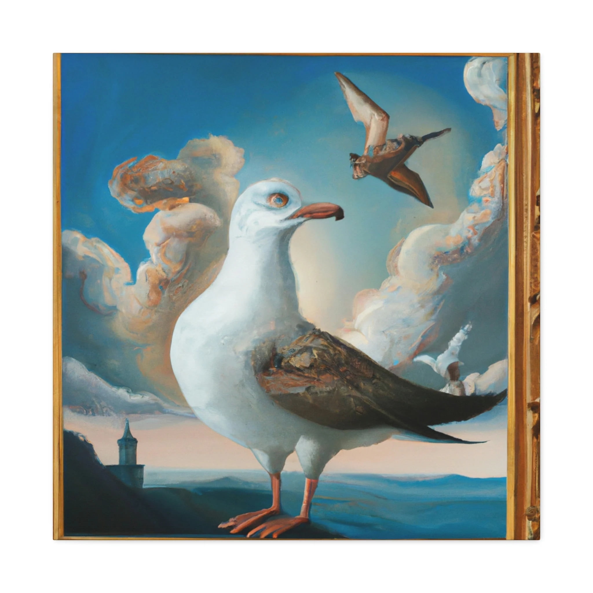 “Nautical Seagull” - Canvas - Walmart.com