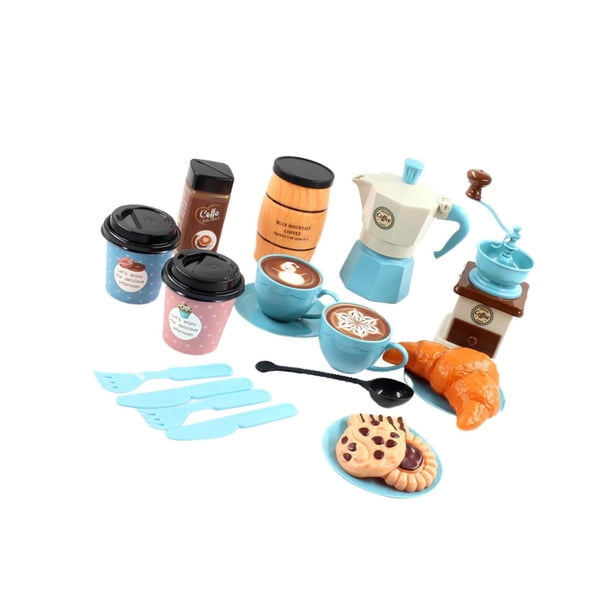 Pretend Play Playset Tea Set Food Kitchen Tea Party Party Teapot Set ...