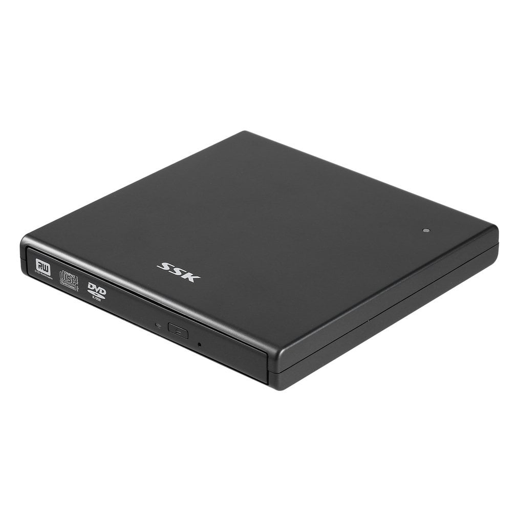 External DVD ROM Portable Reader Writer Recorder Optical Drive USB 2.0 ...