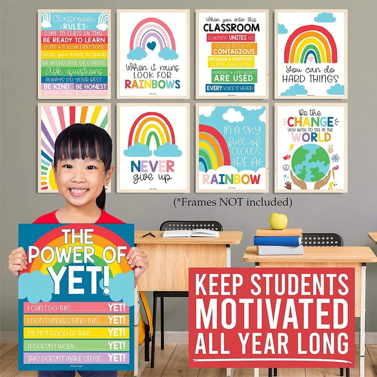 Keep Calm Poster Notice To All Students Motivational Classroom Poster ...